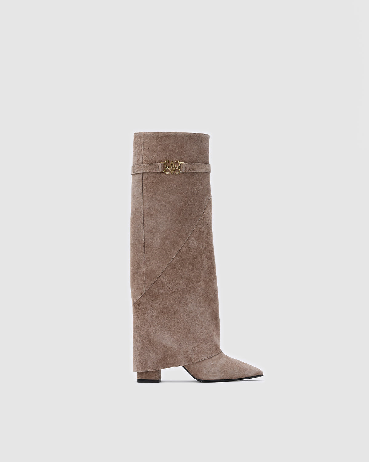 VERA Light Beige Suede